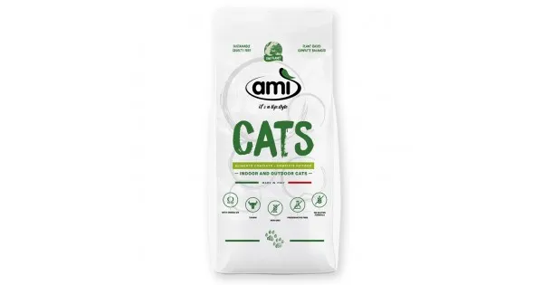 Amì CATS – Complete Vegan Cat Food with Taurine and Omega 3 | Taffy Lilly